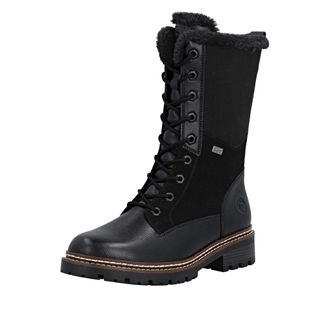 Remonte Damen D0B82 Schn&uuml;rstiefel, schwarz 00, 37 EU