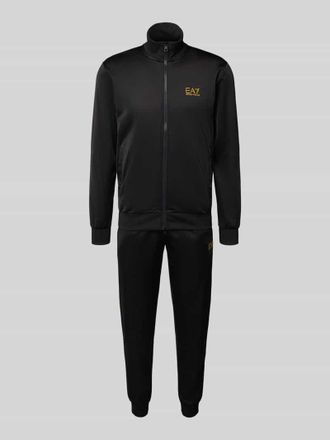 Emporio Armani Trainingsanzug mit Label-Print