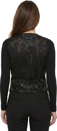 Dolce & Gabbana Womens Black Cotton Waistcoat Clothing