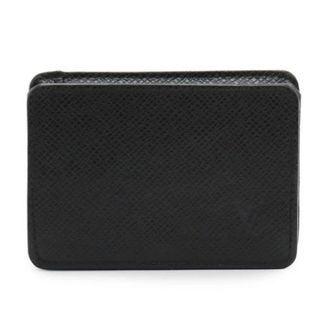Louis Vuitton Pre-owned Taiga Leather Coin Purse M30598 - Femme - Pre-owned - Noir - Taille: ONE Size