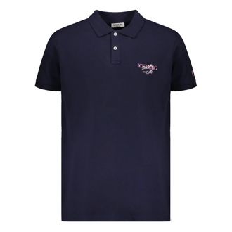 Iceberg Kurzarm-Polo mit Logo - - Tops - Herren - Blau - 2XL