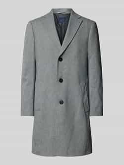 Christian Berg Mantel mit Leistentaschen