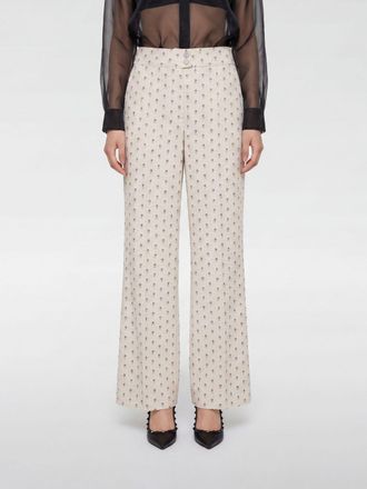 Valentino Pantalon Femme couleur Ivoir