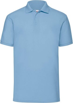 Fruit Of The Loom Fruit of The Loom Herren 65/35 Poloshirt, Sky, XXX-Large, Sky, 3XL