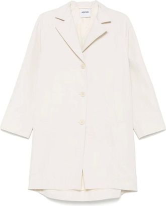 Aspesi Femme, Manteaux, Gris, Taille: 44 FR Manteau en laine crois&eacute;