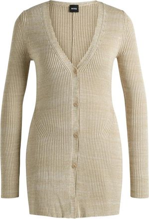HUGO BOSS Cardigan - - Knitwear - Damen - Beige - XL