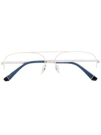 Cartier lunettes de vue &agrave; monture pilote - Argent