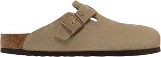 Birkenstock Homme, Chaussures, Beige, Taille: 46 EU Boston Soft Footbed Regular Fit