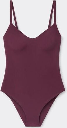 Calzedonia Badeanzug Invisible Bonding Bordeaux