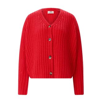 Sminfinity Femme, Pulls, Rouge, Taille: 42 FR Cardigans