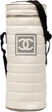 Chanel Sac bandouli&egrave;re sport Pre-owned - Femme - Pre-owned - Blanc - Taille: ONE Size
