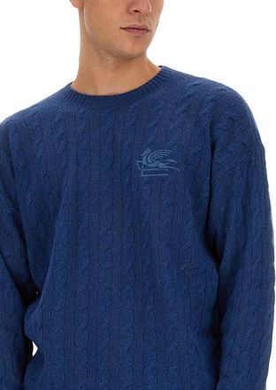 Etro Pegasus Sweater - Blue