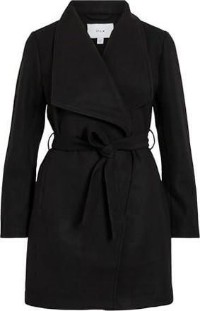 Vila Manteau VICOOLEY - avec Ceinture Black 36 Black 36