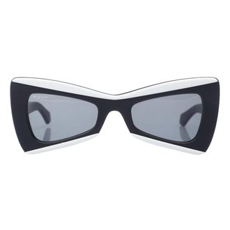Off-white Off White - Nashville Sung Sonnenbrille f&uuml;r Damen (Schwarz)