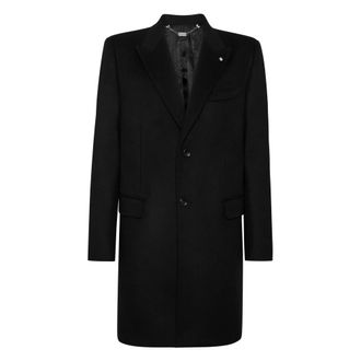 Billionaire Boys Club Homme, Manteaux, Noir, Taille: 2XL Wool Coat Long