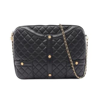 Chanel Pre-owned Girl Chanel Lambskin Schultertasche - - Pre-owned - Damen - Schwarzk - ONE SIZE