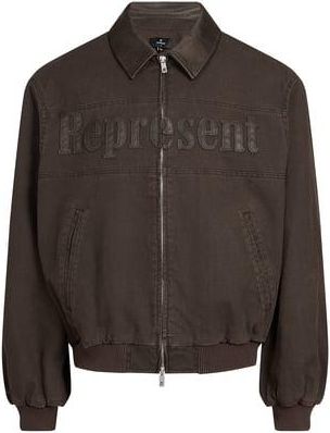 Represent Blouson &agrave; col classique en coton