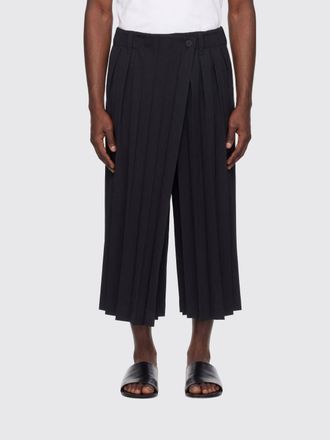 Homme Pliss&eacute; Issey Miyake Pantalon Homme couleur Noir