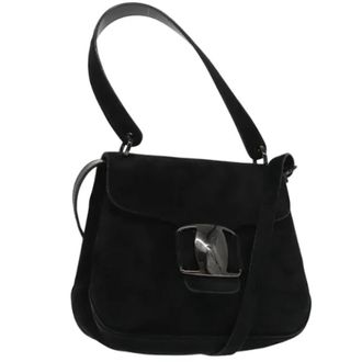 Ferragamo Pre-owned Leder Handtaschen - - Pre-owned - Damen - Schwarzk - ONE SIZE