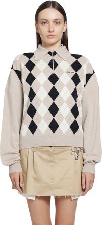 Miu Miu Cashmere Polo Sweater