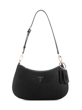 Guess Noelle II Top Zip Shoulder Bag Black