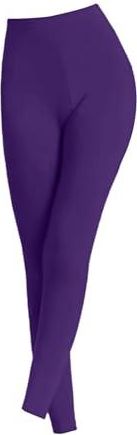 Generic Pantalon de yoga en coton grande taille pour femme - Taille haute &eacute;lastique - Contr&ocirc;le du ventre - Legging doux et fin pour femme - Coupe ajust&eacute;e - Le