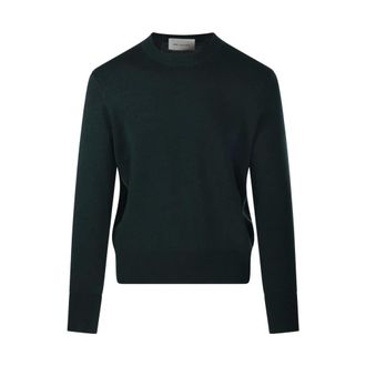 Ami Pull Col Rond ADC M&eacute;rinos - Homme - Pulls - Vert - Taille: S
