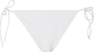 MC2 Saint Barth Femme, Maillots de bain, Blanc, Taille: 40/42 FR Virgo Bikini Bottom