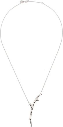Shaun Leane collier Rose Thorn à pendentif - Argent