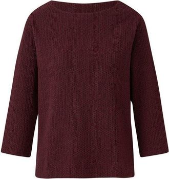 s.Oliver 3/4-Arm-Shirt T-Shirt Strukturiertes Shirt mit 3/4-Arm