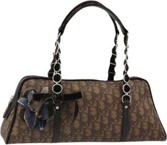 Dior Sac bandouli&egrave;re vintage Pre-owned - Femme - Pre-owned - Brun - Taille: ONE Size