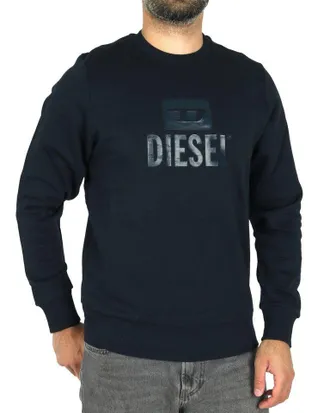 Diesel Sweatshirt - Regular Fit - Supersoft Pullover - S-GIR TONE ON TONE