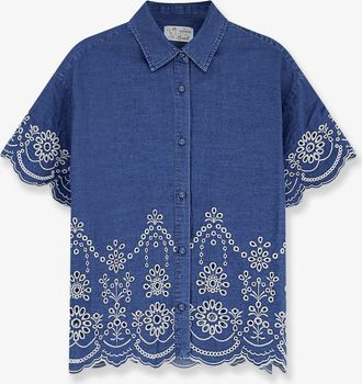 MC2 Saint Barth Clementine cotton shirt - MC2 SAINT BARTH - gender_Woman