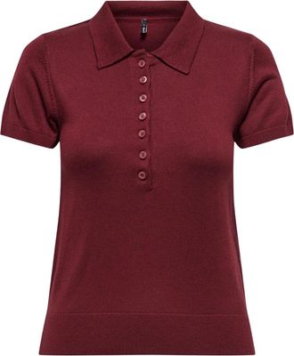 Only Shirt ONLY ONLCATHERINE SS POLO NECK EX KNT POLO