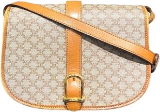 Celine unisex, Pre-owned, Brun, Taille: ONE Size Sac bandouli&egrave;re en plastique Pre-owned