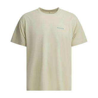 Montbell Kurzarm Logo T-Shirt - - Tops - Herren - Beige - M