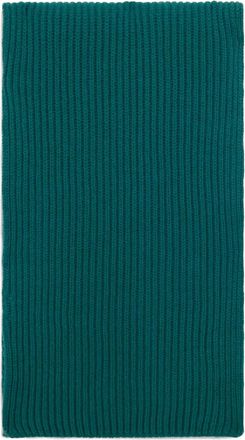Malo ribbed scarf - Gr&uuml;n