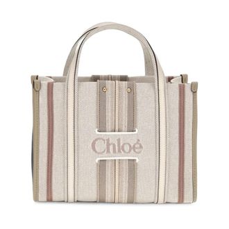 Chlo&eacute; Kleine Woody Loop Tote - - Bags - Damen - Rosa - ONE SIZE