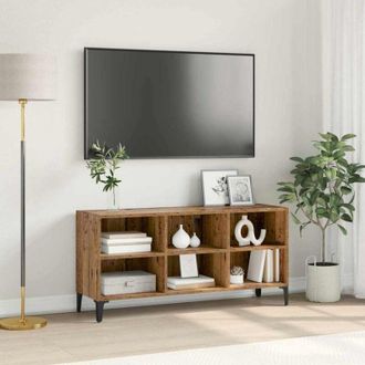 vidaXL Meuble tv Marron 69.5 x 30 x 50 cm Bois ding&eacute;nierie Vidaxl