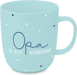 ppd Kaffeebecher Opa, wunderbar, Kaffeetasse Tassen Teetassen Kaffeepott Henkelbecher Gro&szlig;vater