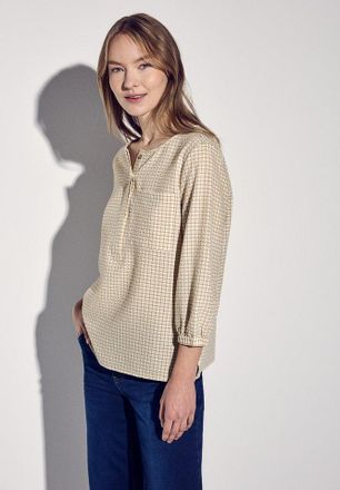 Street One Klassische Bluse mit 3/4 &Auml;rmeln