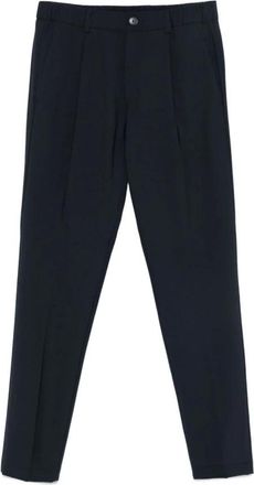 Herno Homme, Pantalons, Bleu, Taille: XS Regular Pantalons Elastic Waist