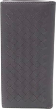 Bottega Veneta Portefeuille long (bi-pli) Pre-owned - Femme - Pre-owned - Violet - Taille: ONE Size