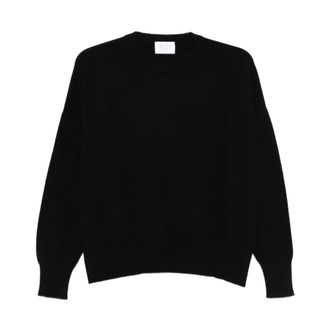 Be You Rundhals-Strickware - - Knitwear - Damen - Schwarzk - XS