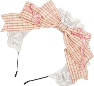 Generic Bandeau d&eacute;coratif avec noeud pour femme et fille, tenue quotidienne et cosplay, accessoire de cosplay