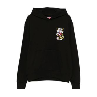 Kenzo SweaT-shirt Wild Tiger - Homme - Sweatshirts et sweats &agrave; capuche - Noir - Taille: L
