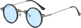 Generic Lunettes De Soleil &Agrave; Petite Monture For Hommes, Vacances, Plein Air, Femmes, Conduite(Blue)