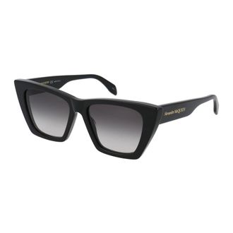 Alexander McQueen Am0299S Sonnenbrille - - Accessories - Damen - Schwarzk - 54 MM