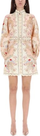Zimmermann Femme, Robes, Multicolore, Taille: 38 FR Short Robes