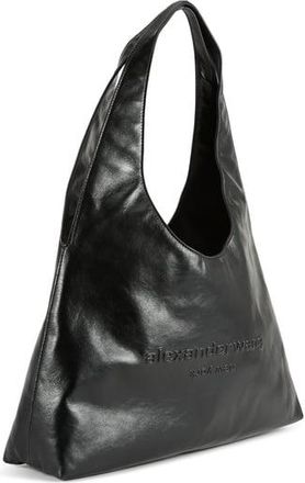 Alexander Wang Sac &agrave; main &eacute;paule en cuir de vache